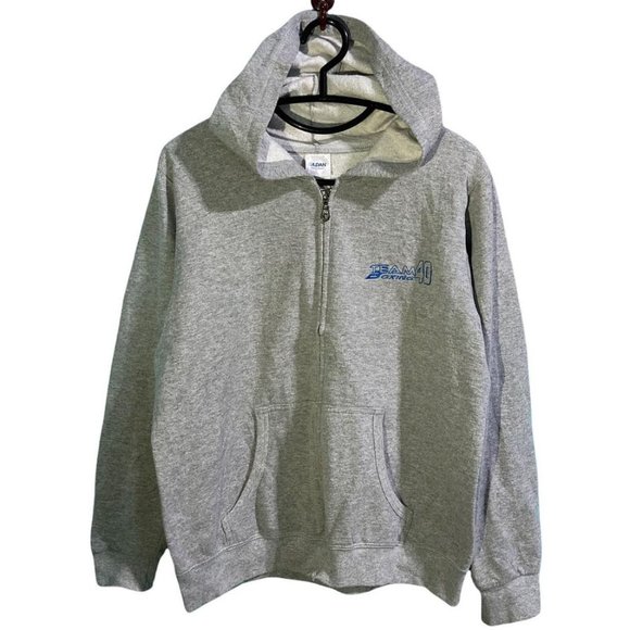 Shirts | Second Hand Mens Full Zip Hoodie Front Pocket Gray Xl | Poshmark
